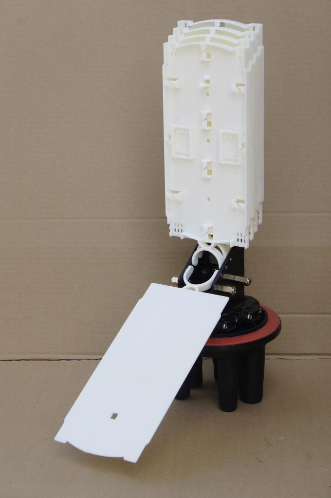 Pole mounted Fiber Optic Joint Closure 5 ports 120 Cores for FTTH