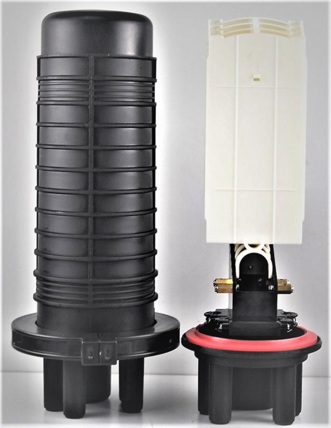 Pole mounted Fiber Optic Joint Closure 5 ports 120 Cores for FTTH