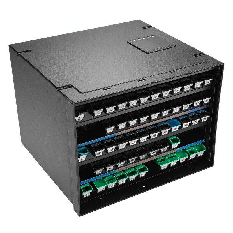 Maximum Trays 9 Trays Fiber Optic Cable Connectors Including Tray 8 ...